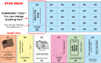 Custom Chinese Auction Tickets | RaffleTicketsCheap.com